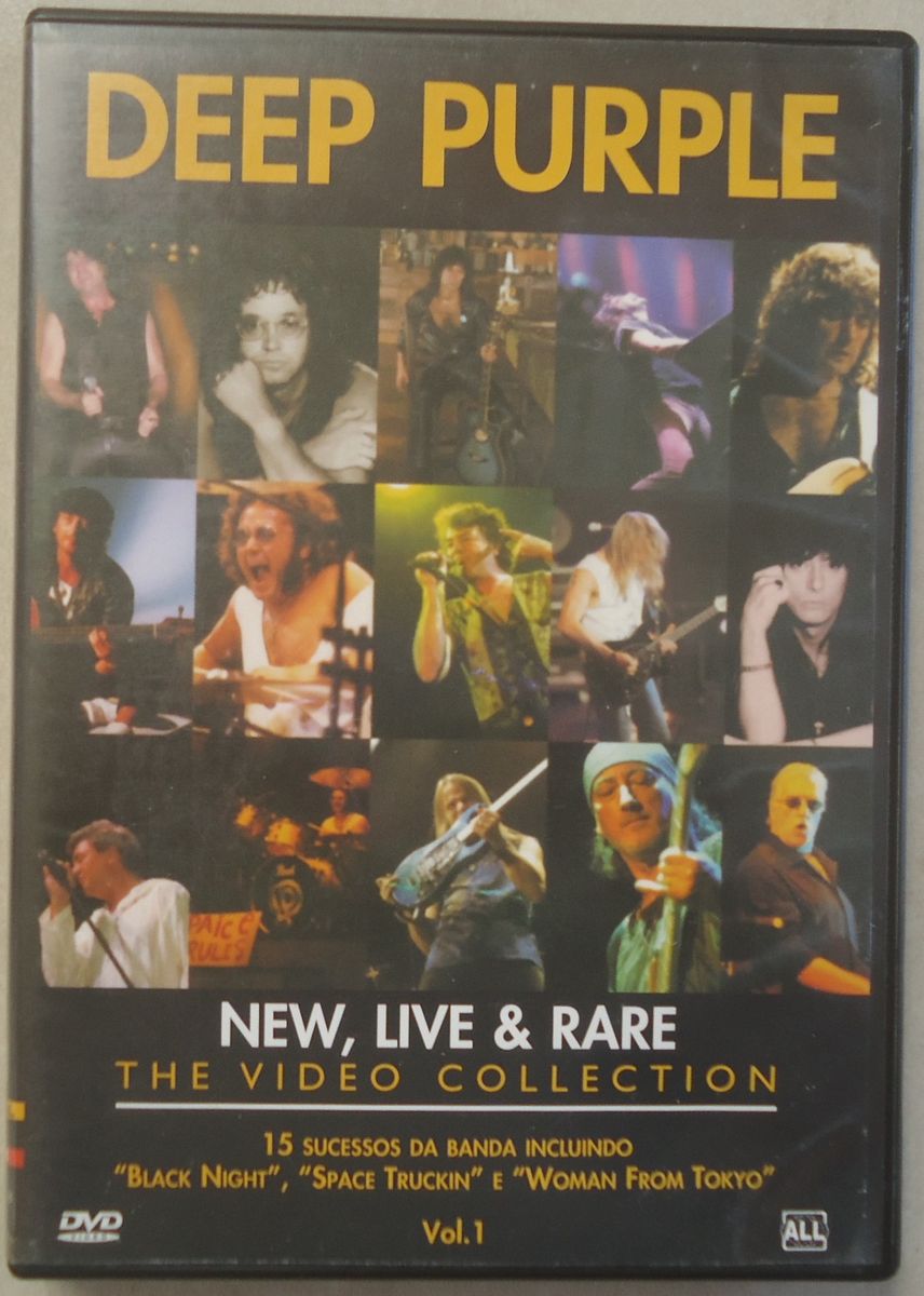 Dvd Deep Purple, New, Live & Rare The Video Collection, Original | Item ...