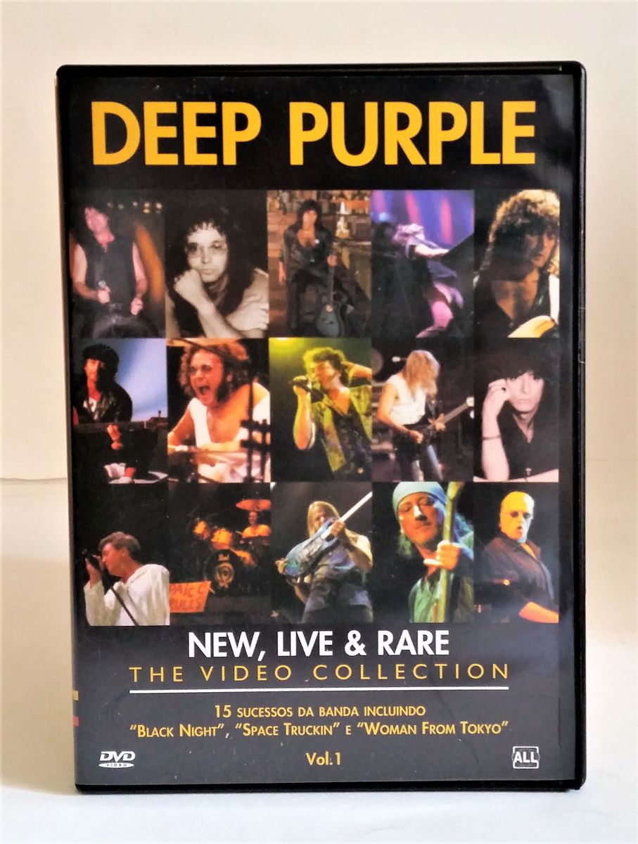 Dvd Deep Purple New, Live And Rare The Video Collection | Item de ...