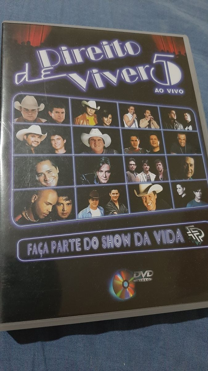 Dvd Direito de Viver 5 | Item de Música Dvd Usado 82793588 | enjoei