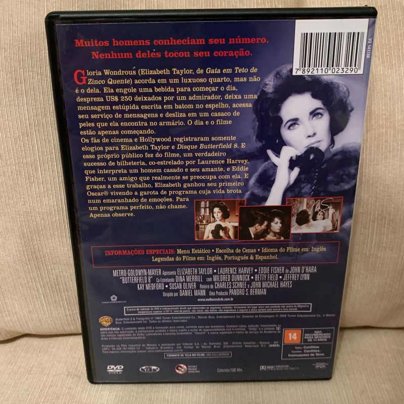 Butterfield 8 Dvd