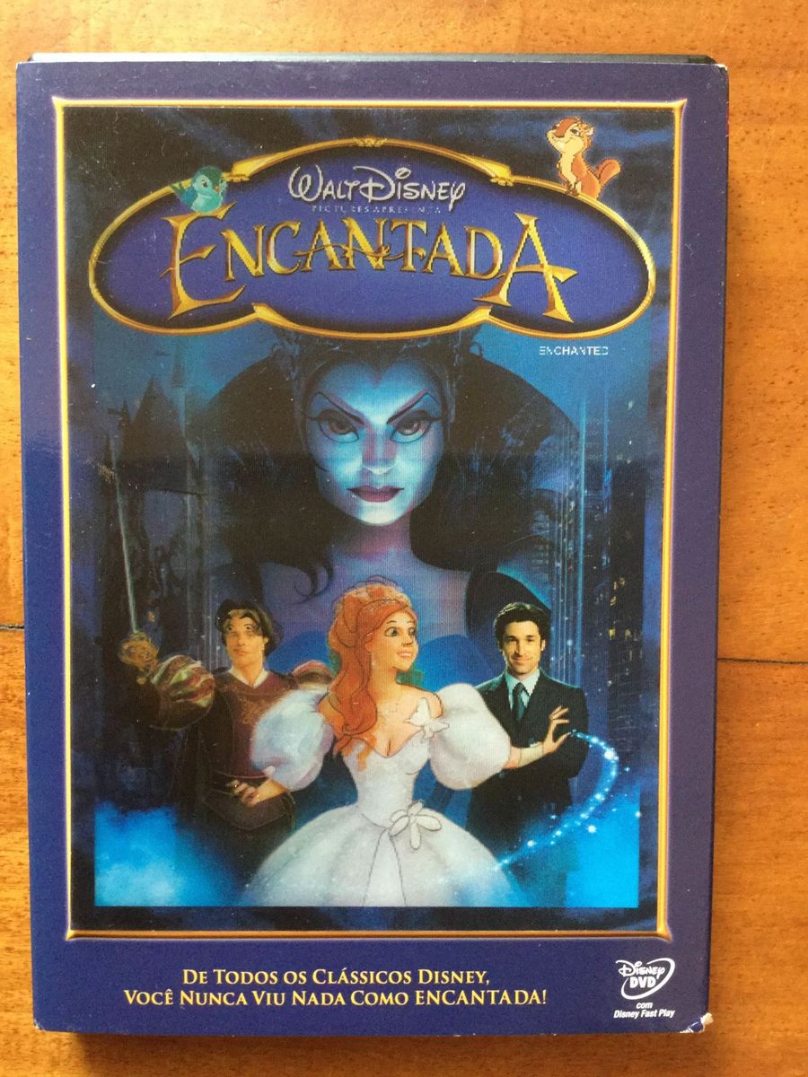Dvd do Filme Encantada Disney | Filme e Série Disney Usado 2580469 | enjoei