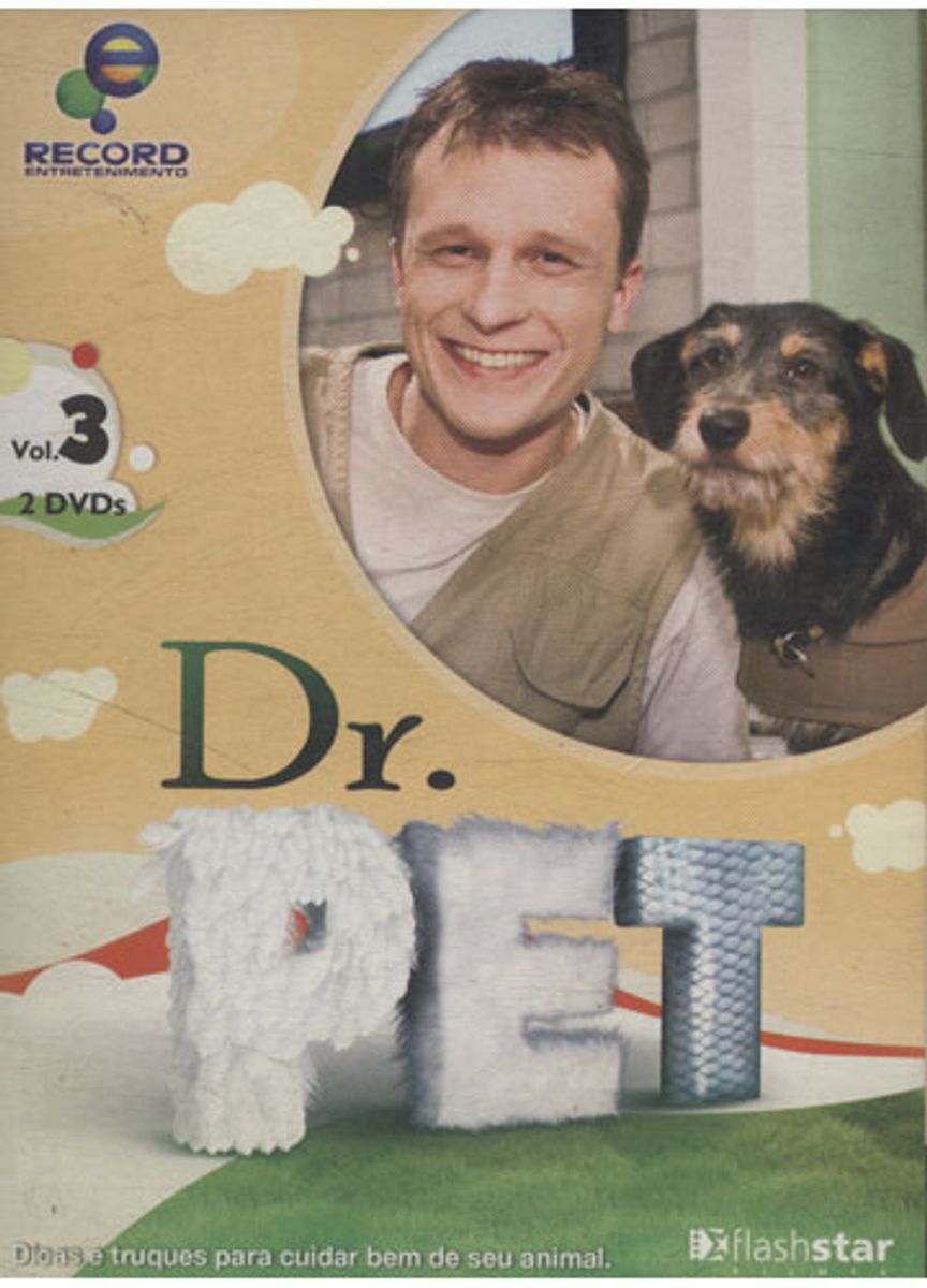 Dvd Documentários Dr. Pet - Vol.3 *duplo* Dicas e Truques para Cuidar ...