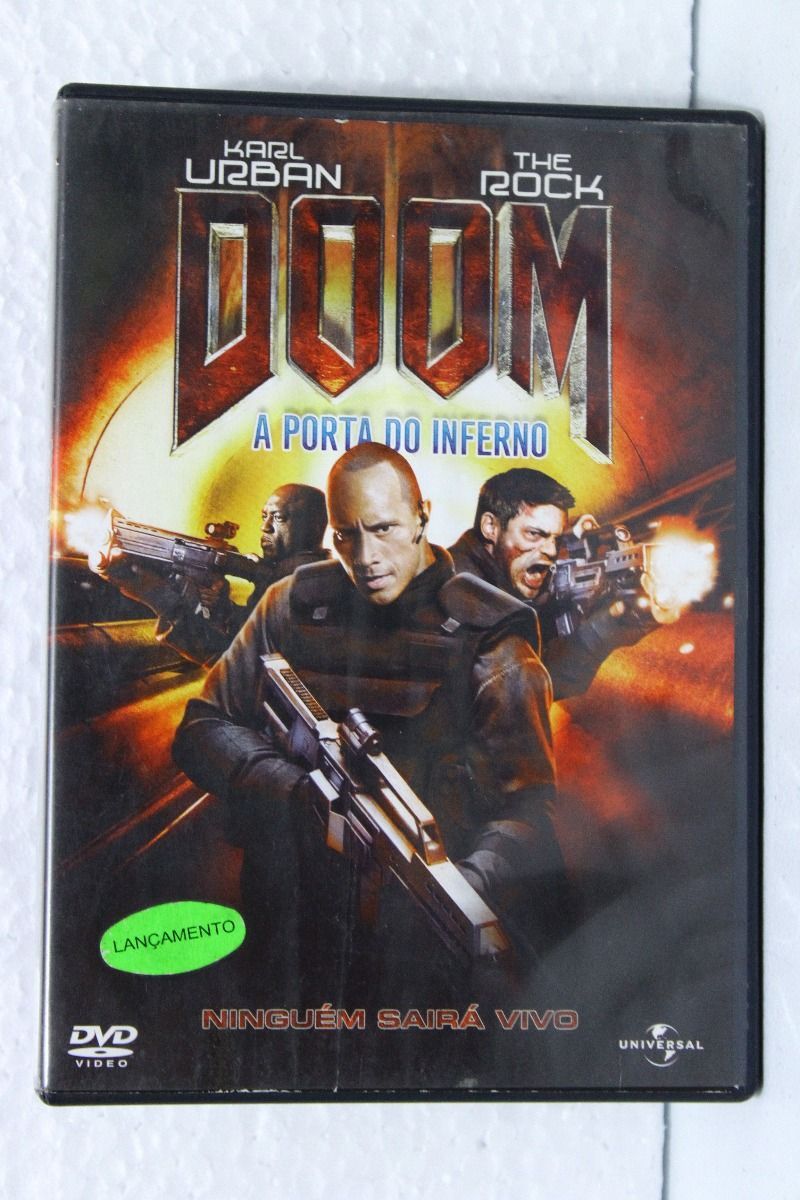 Dvd - Doom a Porta do Inferno The Rock | Filme e Série Universal Usado 33889460 | enjoei