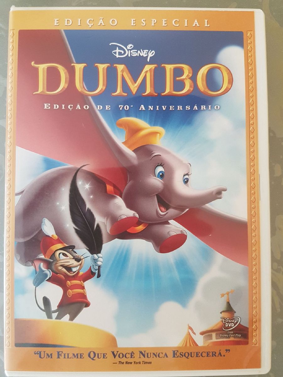 Dvd Dumbo Edição Especial | Item Infantil Walt Disney Usado 69555921 ...