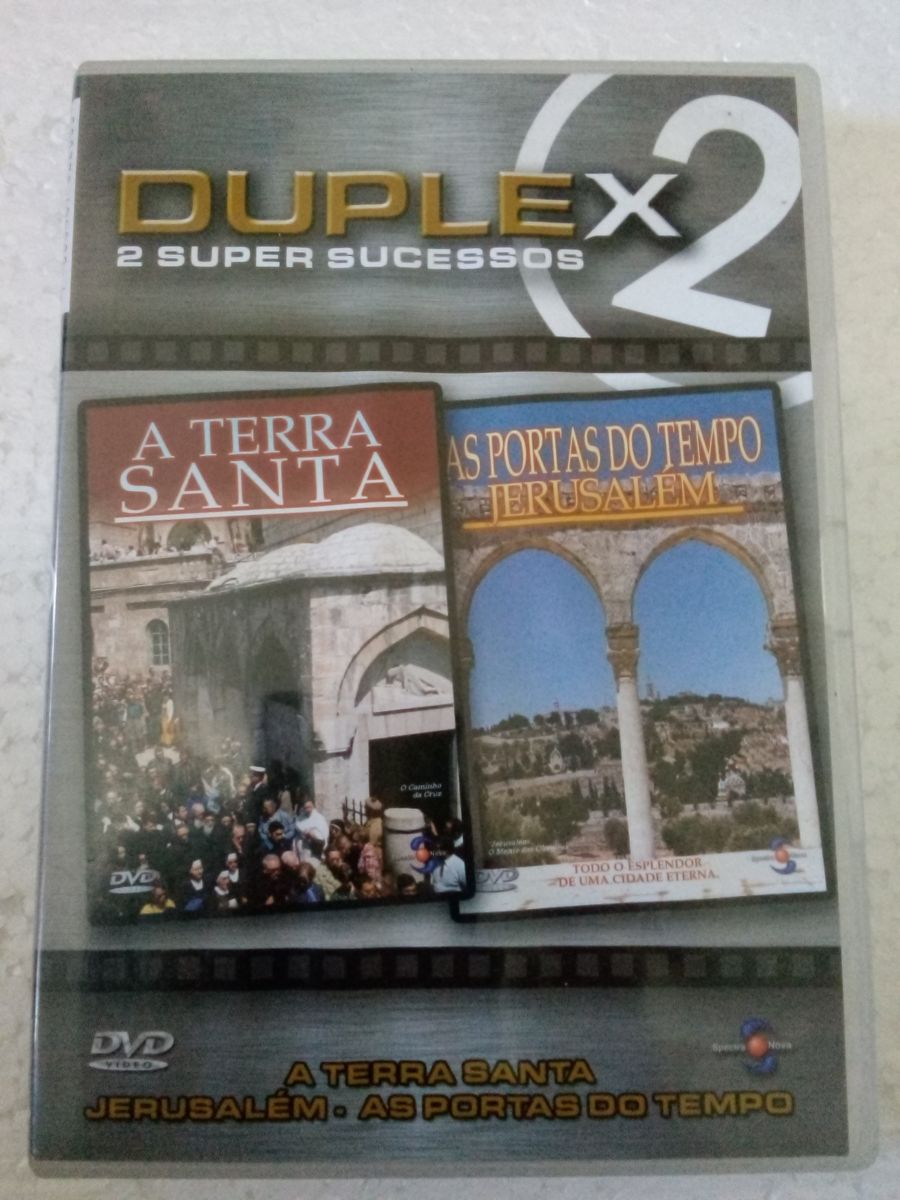 Dvd Duplex a Terra Santa - Jerusalém As Portas do Tempo Dvd Nacional e ...