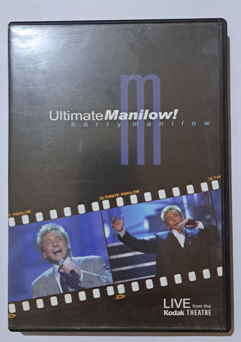 Dvd Duplo Barry Manilow - Ultimate Manilow | Item de Música Bmg Usado ...