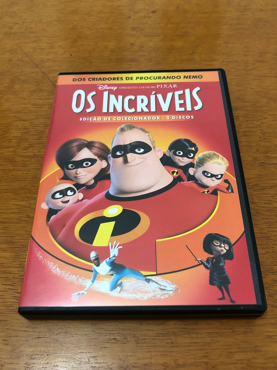 Dvd Duplo Os Incríveis- Disney Pixar - Edição de Colecionador | Filme e ... Dvd Duplo Os Incríveis- Disney Pixar - Edição de Colecionador | Filme e ...