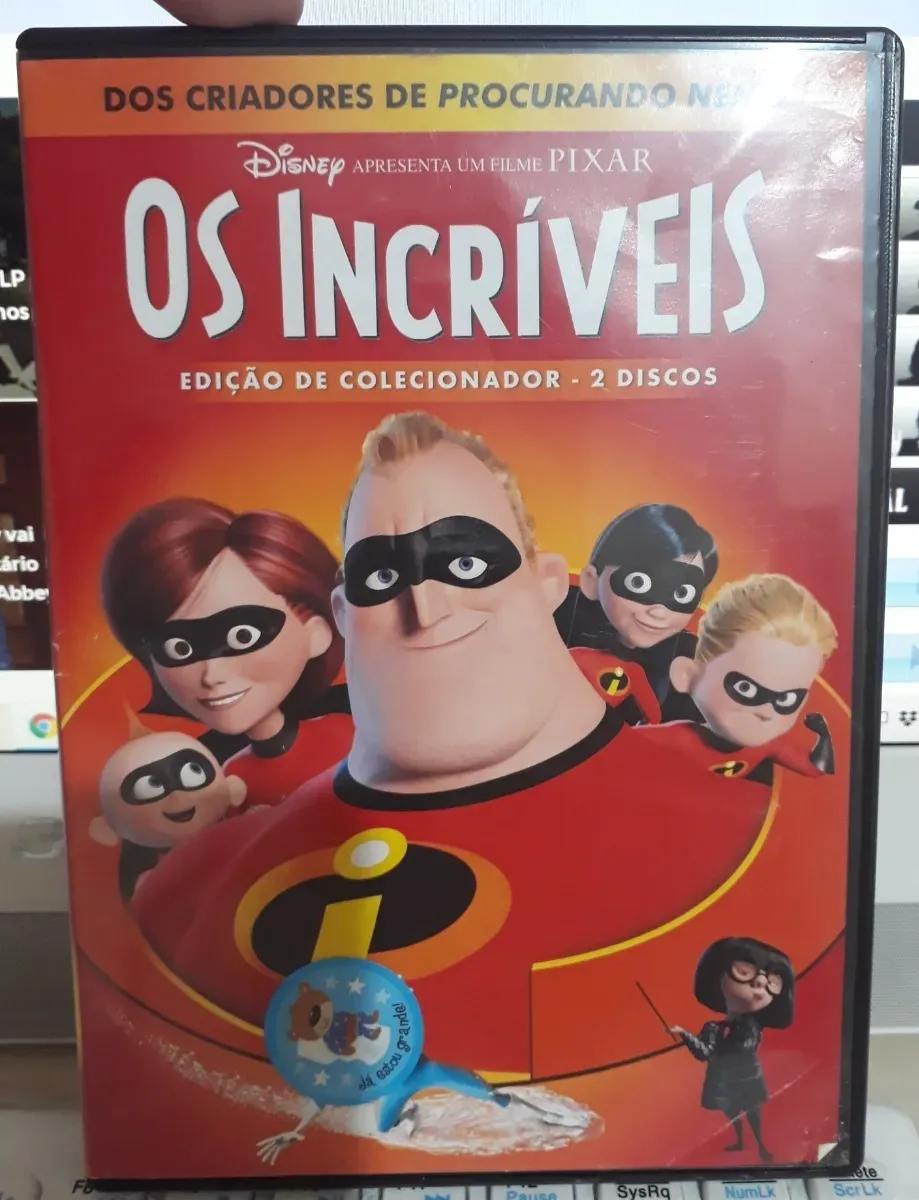 Dvd Duplo Os Incríveis Disney Pixar Edição de Colecionador | Filme e ... Dvd Duplo Os Incríveis Disney Pixar Edição de Colecionador | Filme e ...