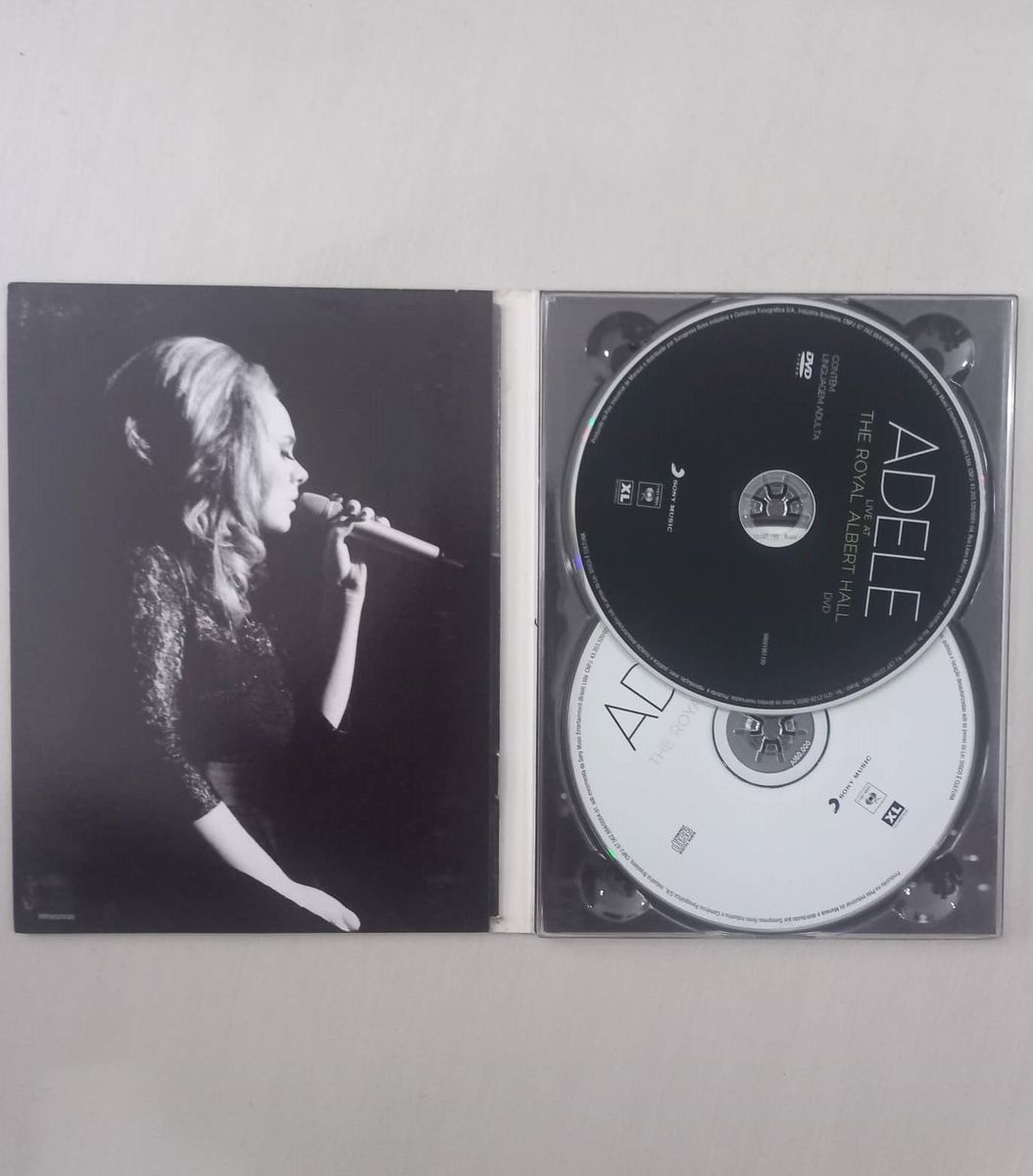 Dvd Duplo Show Adele 'live At The Royal Albert Hall' Original Cd ...