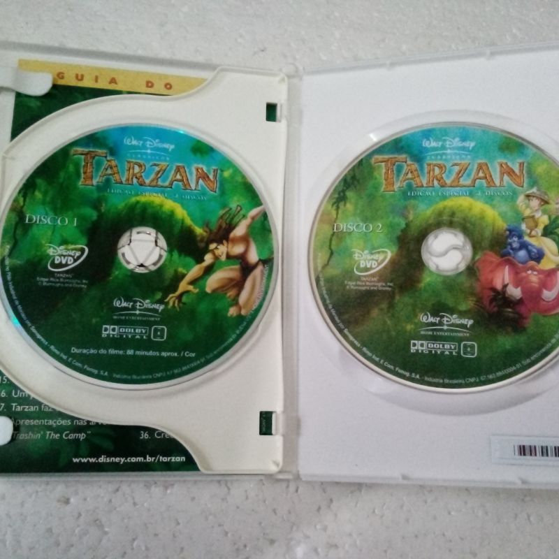 Capa Do Dvd Edicao Especial Tarzan Tarzan 2 | Wiki Dobragens