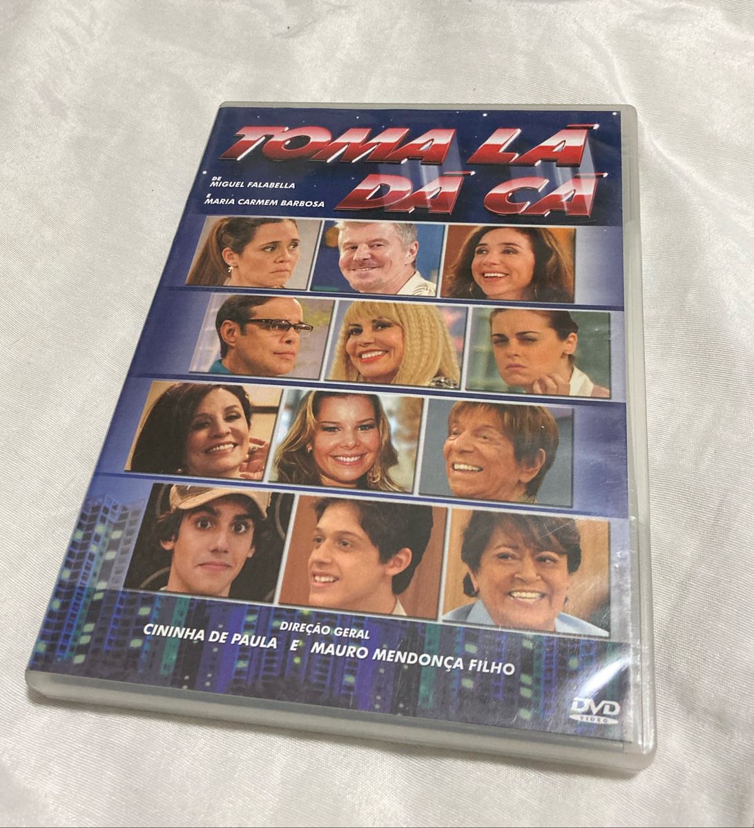 Dvd Duplo Toma Lá Dá Cá | Filme e Série Dvd Usado 73661241 | enjoei