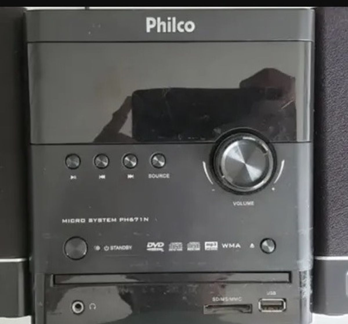 Dvd e Micro System Philco Ph671n - Leia | Eletrodoméstico Philco Usado ...