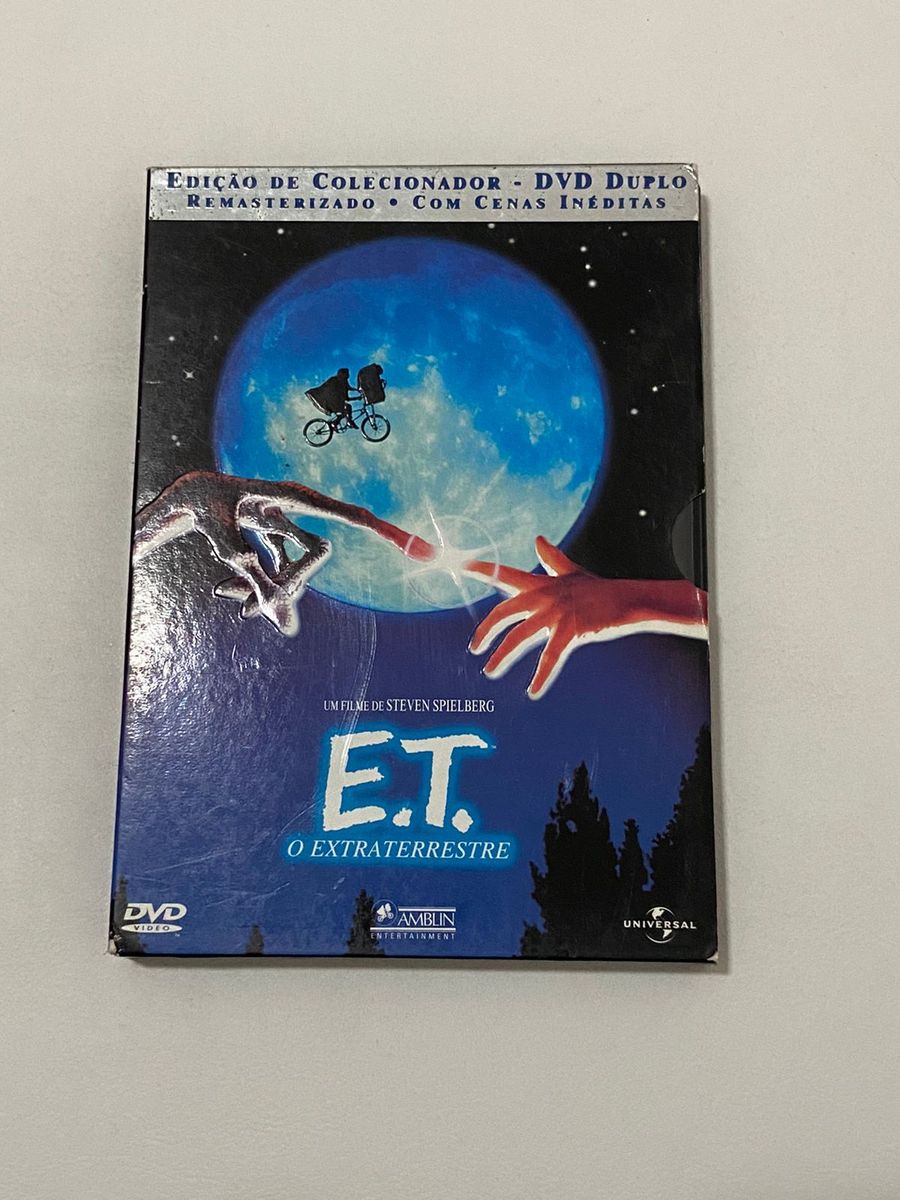 Dvd E.t. O Extraterrestre Edição de Colecionador Remasterizado com ...