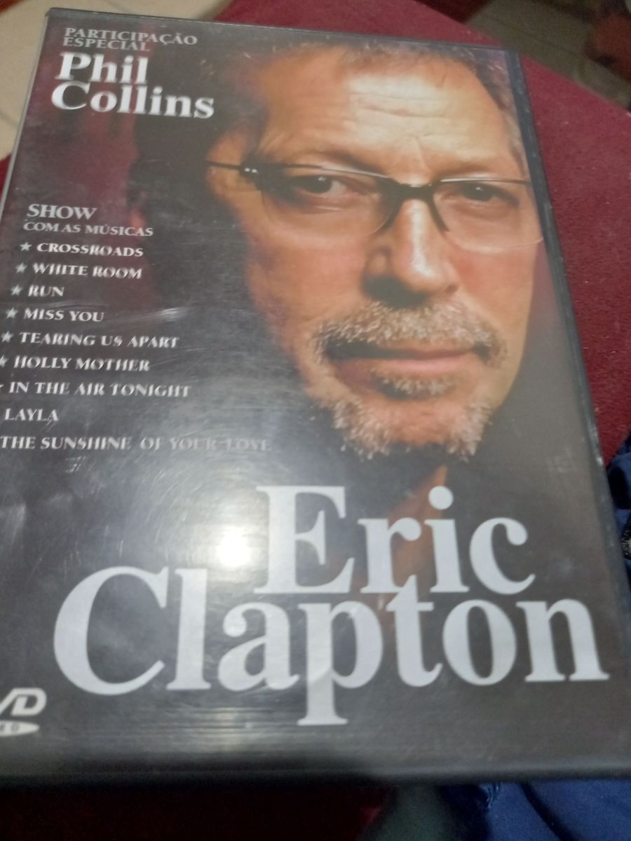 Dvd Eric Clapton Participação Especial Phil Collins | Filme e Série Dvd ...