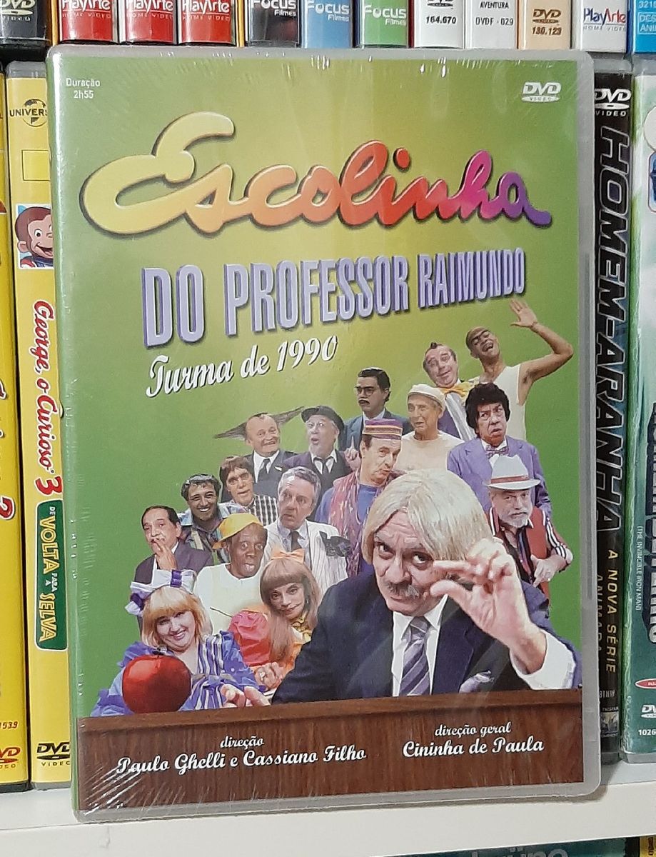Dvd Escolinha do Professor Raimundo Turma 90 Lacrado | Filme e Série ...
