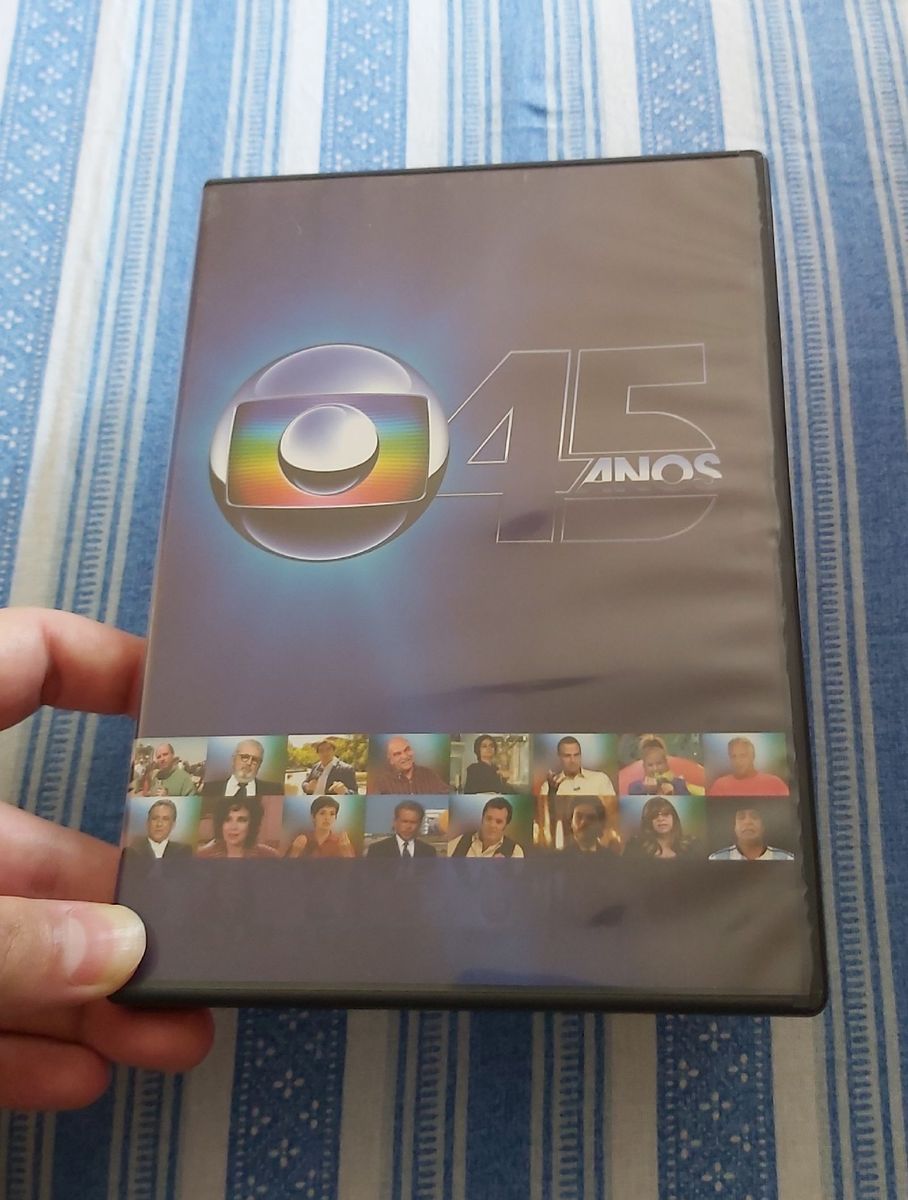 Dvd Especial Globo 45 Anos | Filme e Série Dvd Nunca Usado 69182907 ...