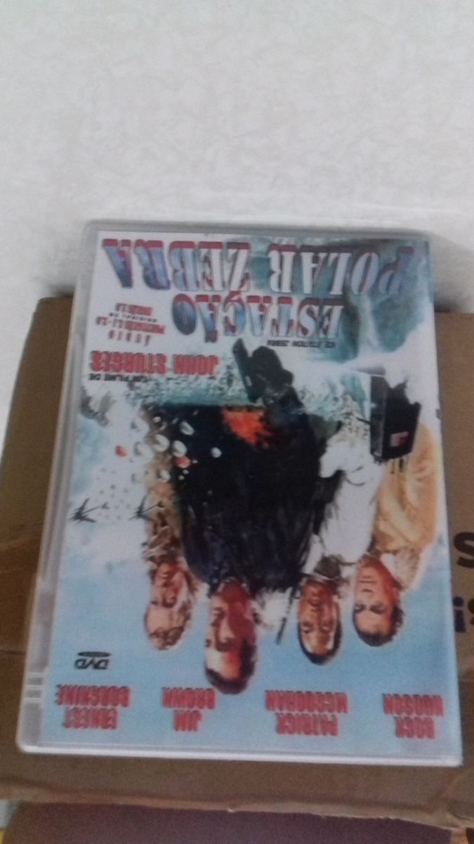 Dvd Estação Polar Zebra 1968 - Dvd em Hd | Filme e Série Nunca Usado ...