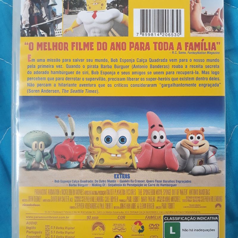 El Mundo de Bob Esponja DVD