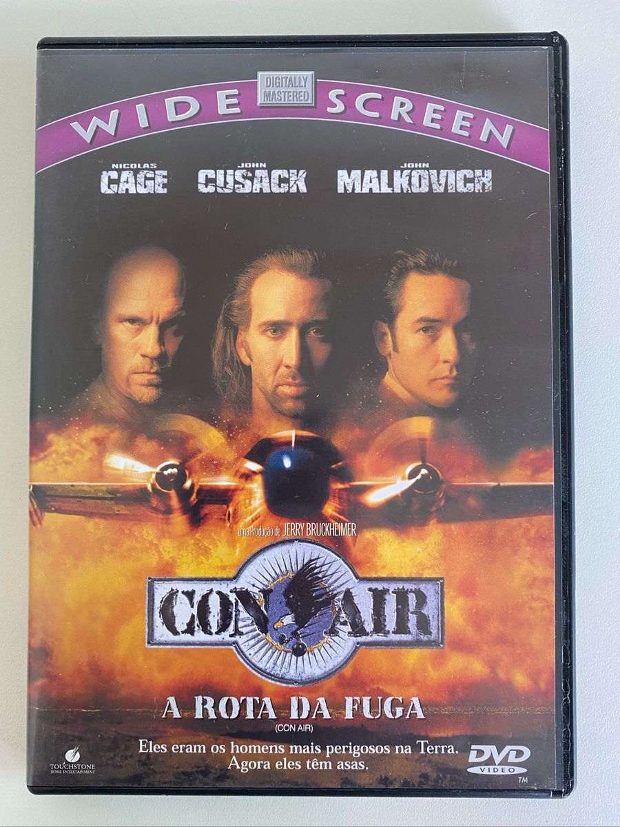 Dvd Filme Conair a Rota de Fuga | Filme e Série Dvd Usado 68886332 | enjoei