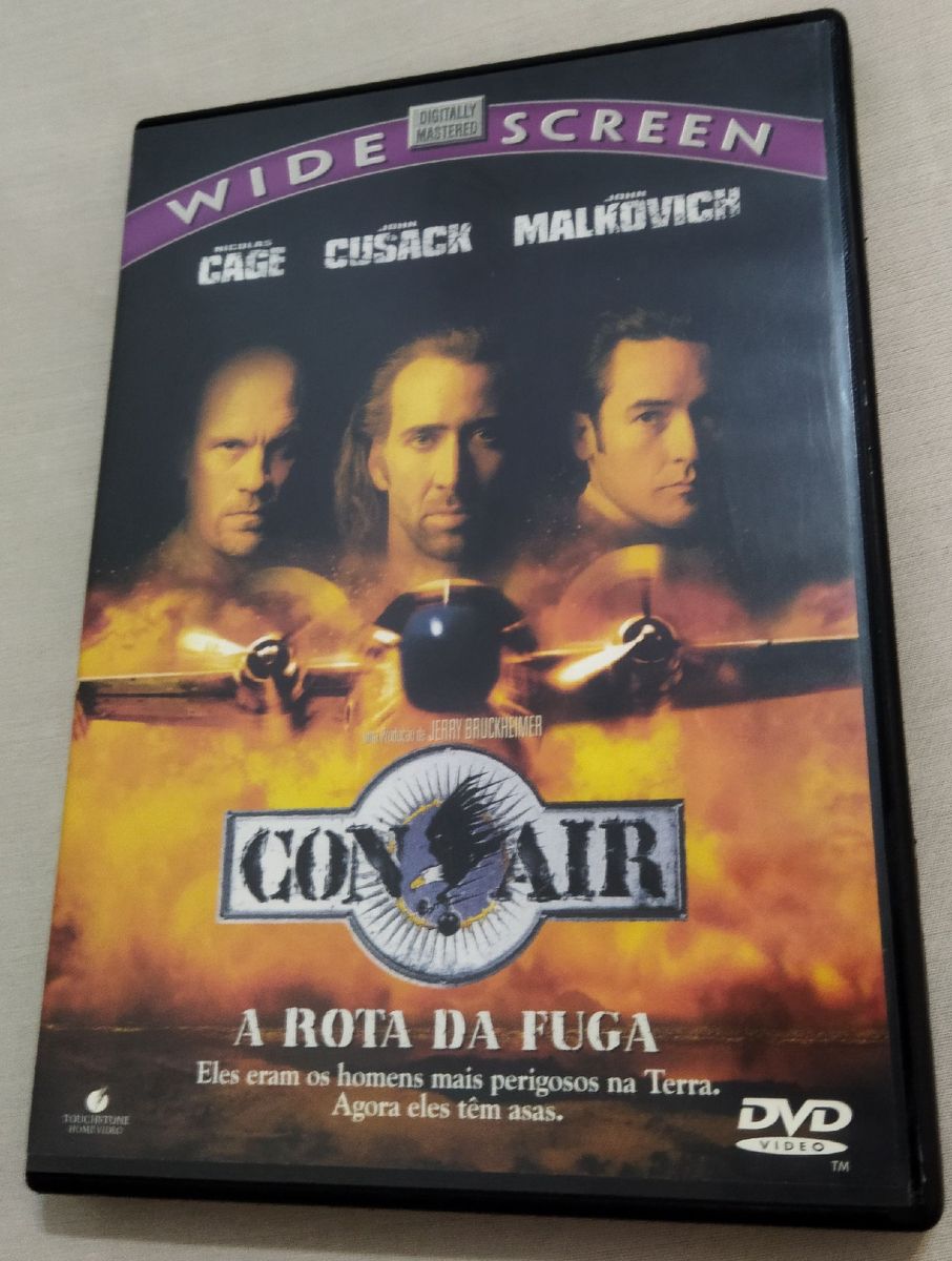 Dvd Filme Conair com Nicolas Cage | Filme e Série Dvd Usado 69456795 ...