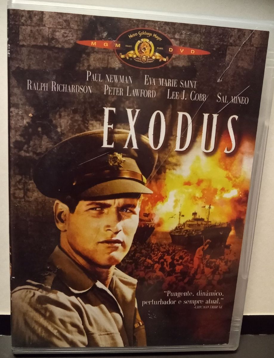 Dvd Filme Exodus 1960 | Filme e Série Dvd, Filmes Classicos Usado ...