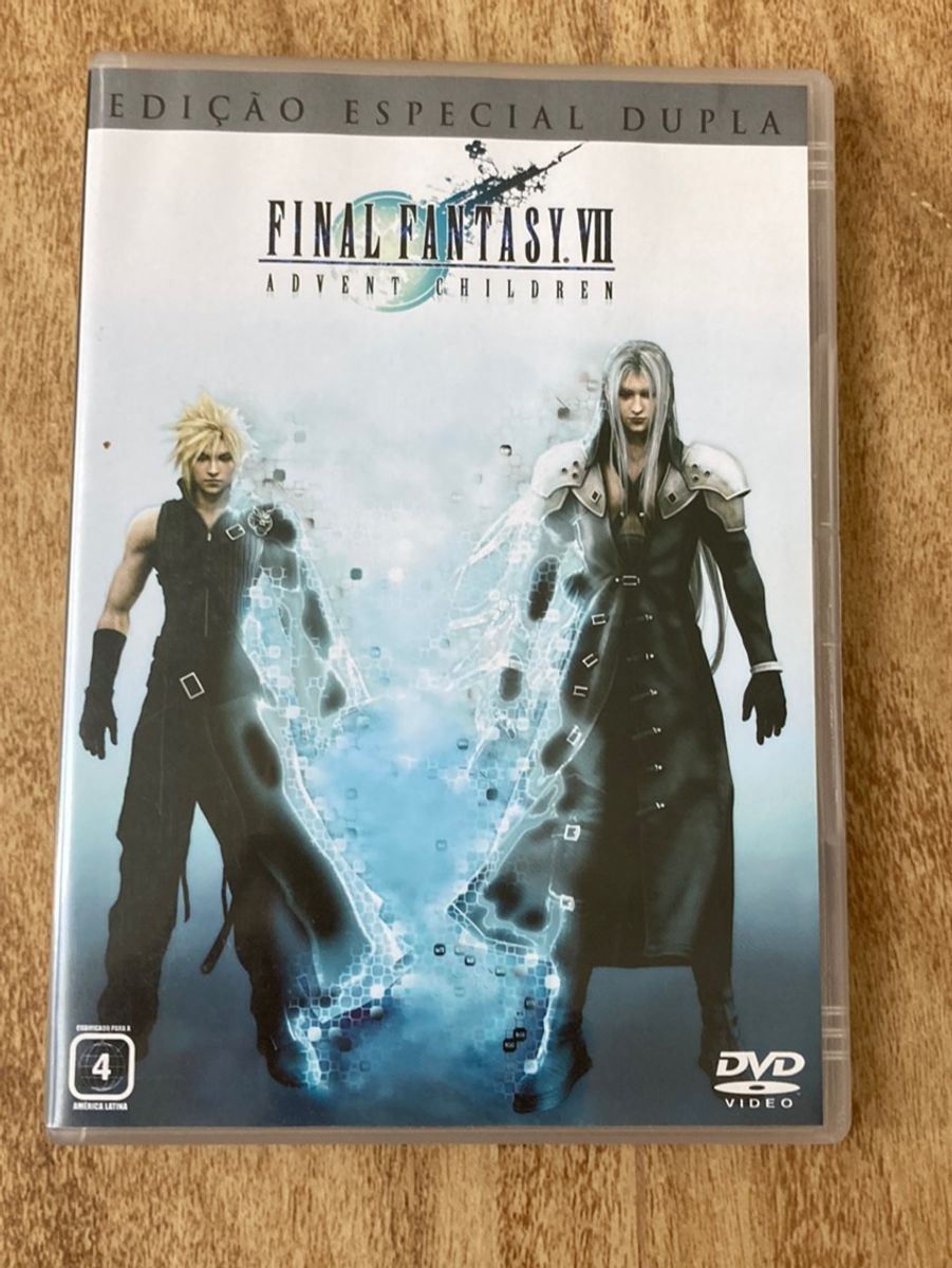 Dvd Final Fantasy Vii | Filme e Série Dvd Usado 78779702 | enjoei