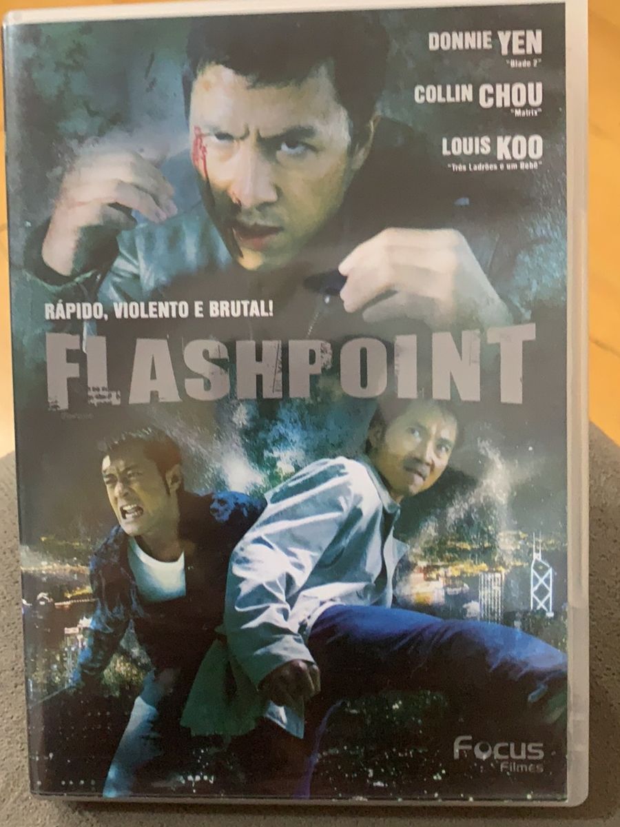 Dvd - Flashpoint - Donnie Yen/louis Jô | Produto Masculino Dvd Usado ...