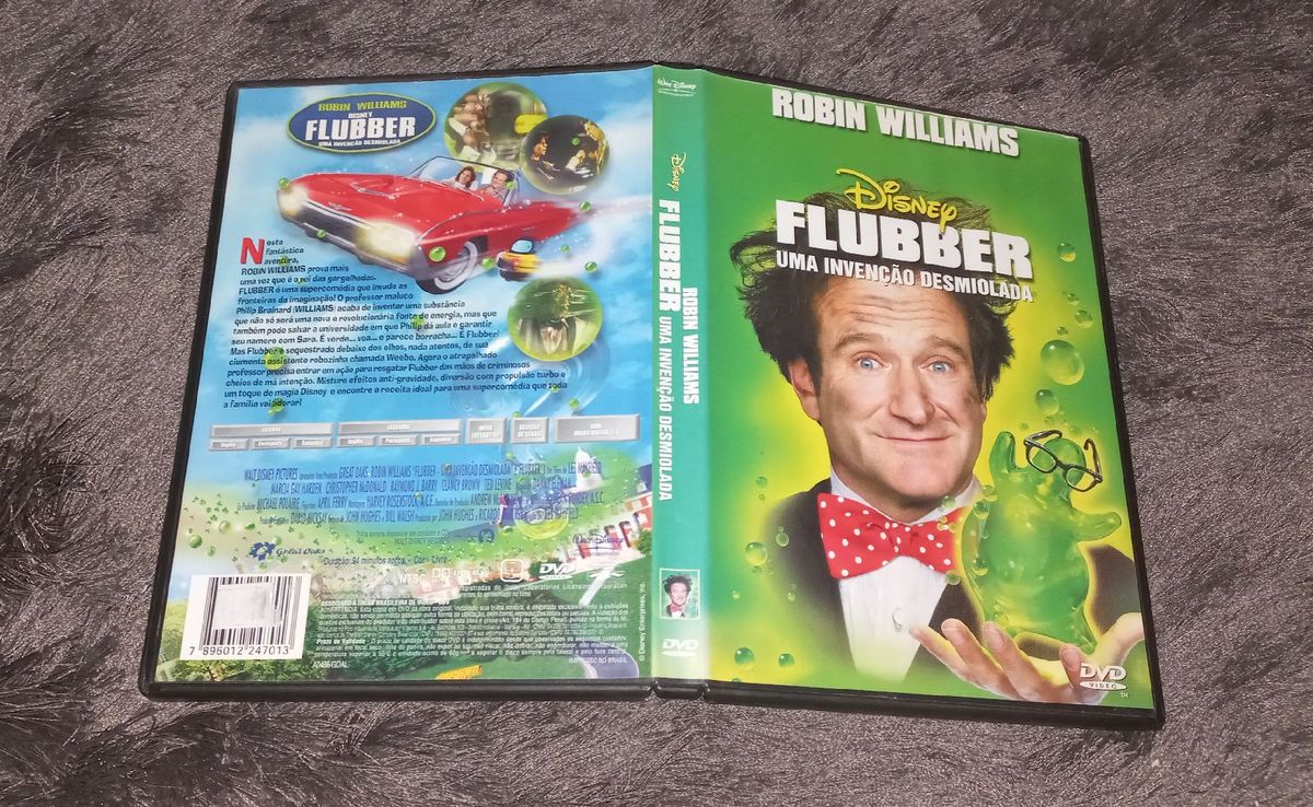 Dvd Flubber Uma Invenção Que Deu Certo | Filme e Série Dvd Usado ...