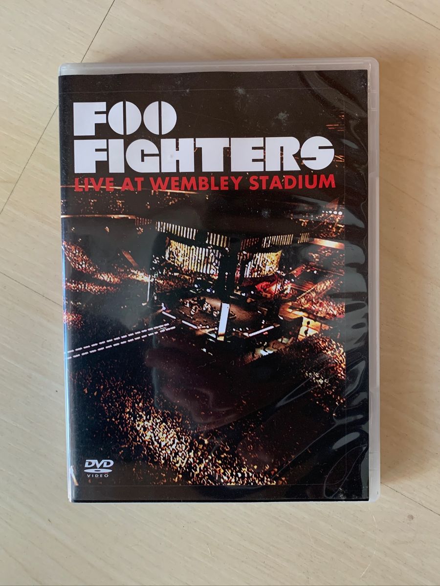 Dvd Foo Fighters Live At Wembley Stadium | TV e Display Dvd Usado ...