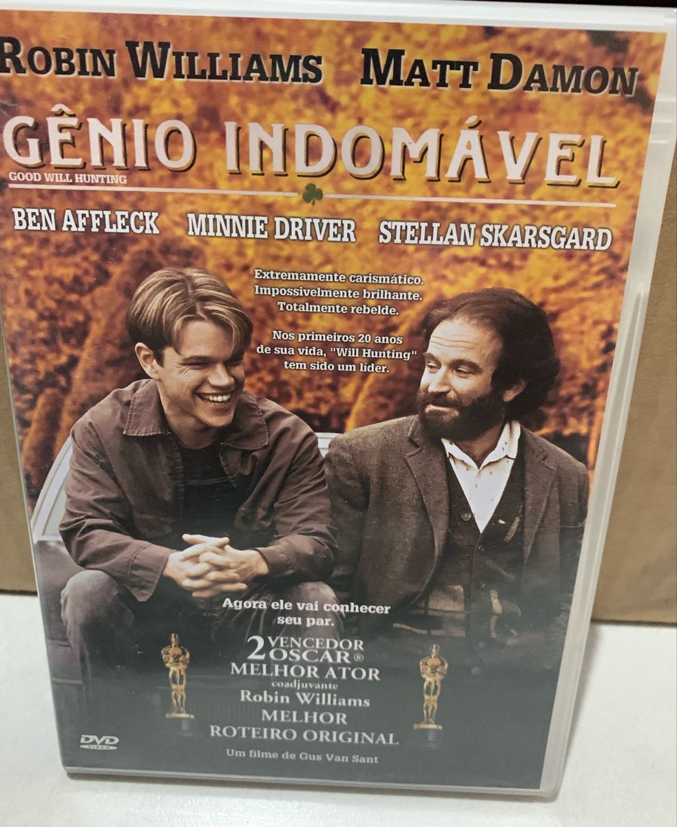 Dvd Gênio Indomável | Filme e Série Dvd Nunca Usado 76850189 | enjoei