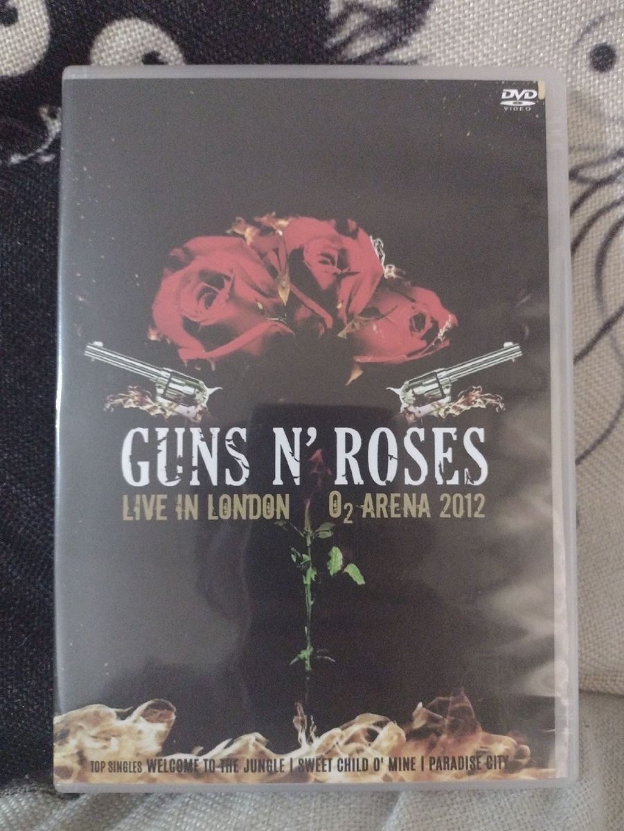 Dvd Guns N'roses Live In London O2 Arena 2012 | Item de Música S & M ...