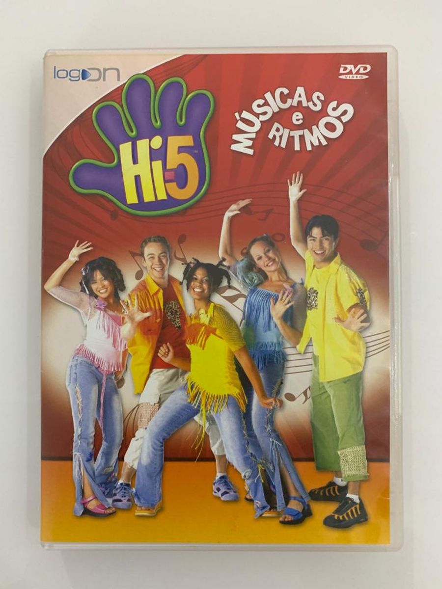 Dvd Hi-5 Músicas e Ritmos | Filme e Série Logon Usado 50185644 | enjoei