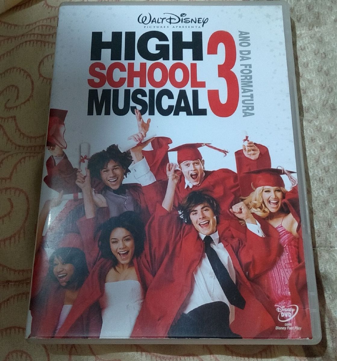 Dvd High School Musical 3 Ano da Formatura Original | Filme e Série Dvd ...