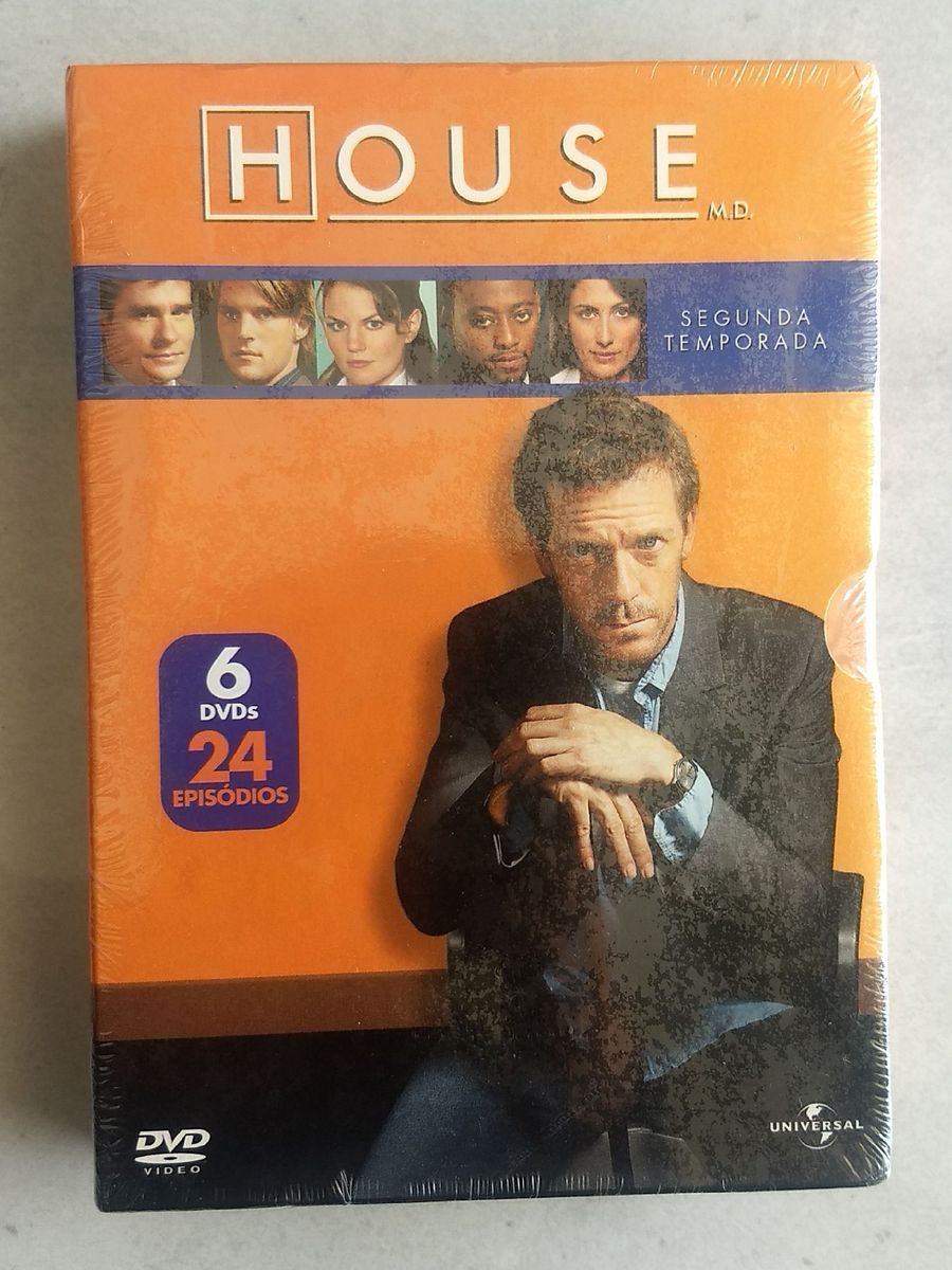 Dvd House 2a Temporada | Filme e Série Nunca Usado 45376881 | enjoei