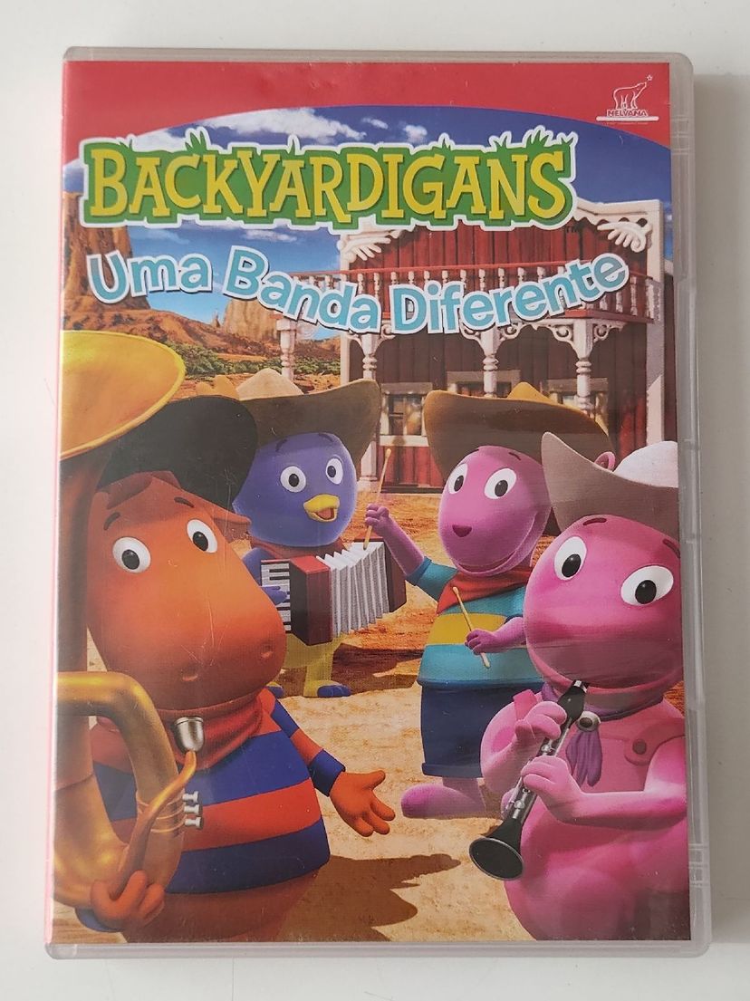Dvd Infantil Backyardigans Uma Banda Diferente | Filme e Série Nelvana ...
