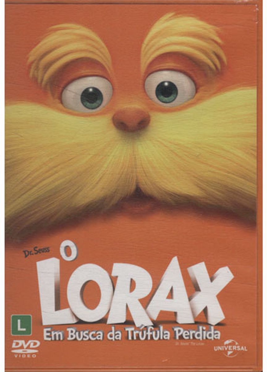 Dvd Infantil O Lorax em Busca da Trúfula Perdida | Filme e Série Usado ...