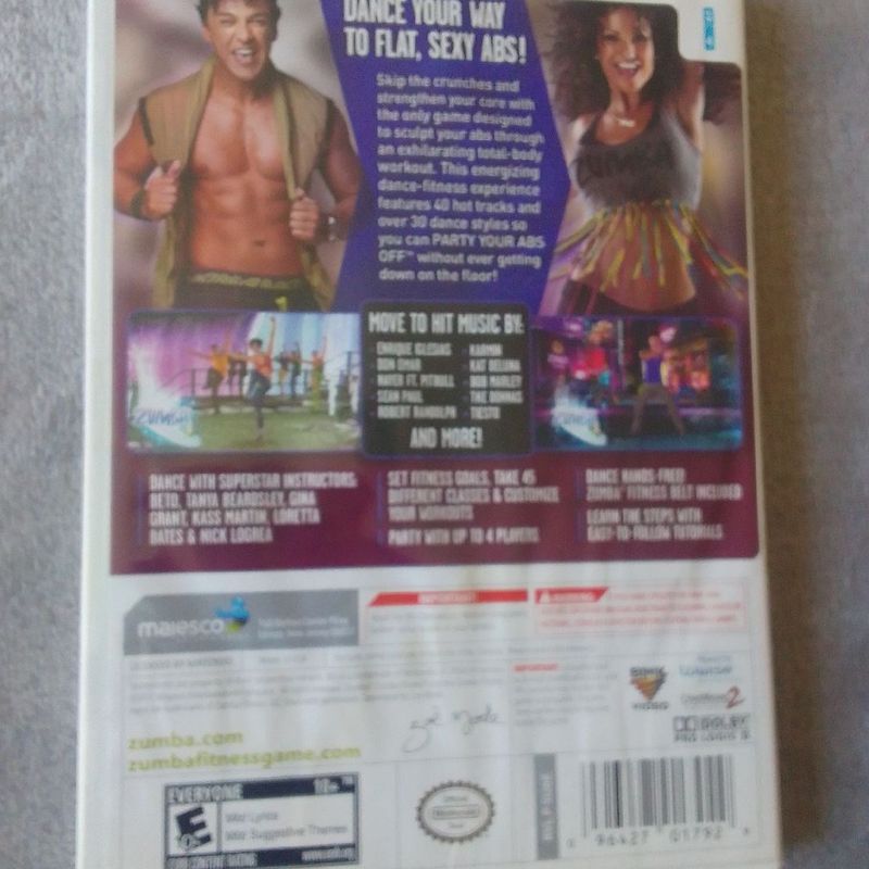 Zumba core wii store
