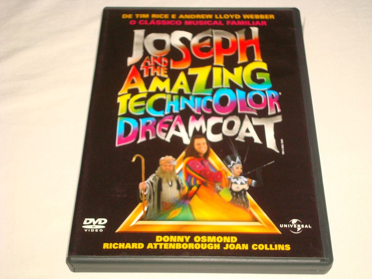 Dvd Joseph And The Amazing Technicolor Dreamcoat Dvd Nacional e ...