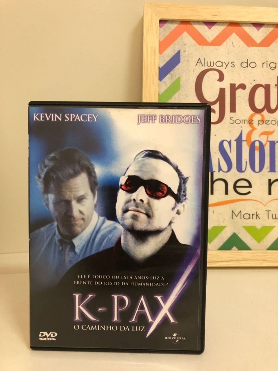 Dvd K-pax - O Caminho da Luz | Filme e Série Dvd Usado 27763818 | enjoei