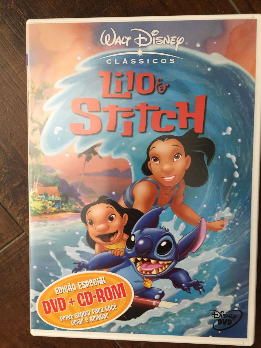 Dvd Lilo & Stitch + Cd-rom | Filme e Série Disney Usado 35203950 | enjoei