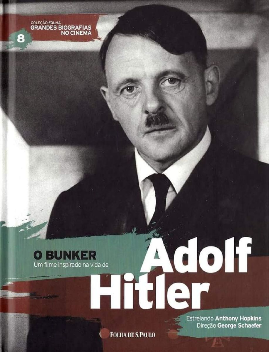 Dvd / Livro Original: O Bunker (anthony Hopkins, Adolf Hitler, Führer ...
