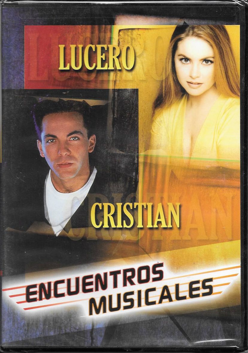 Dvd: Lucero + Cristian Castro: Encuentros Musicales (cantora e Atriz ...