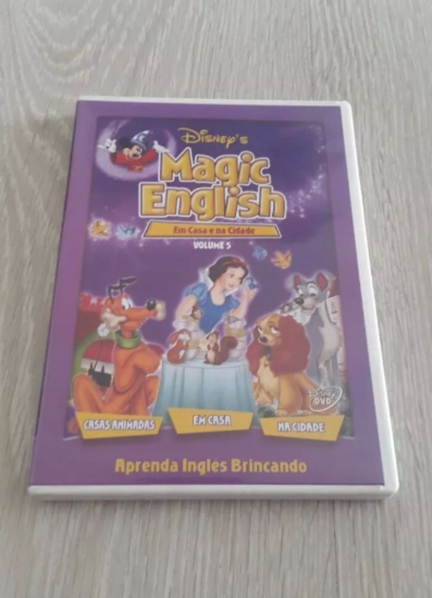 Dvd Magic English Volume 5 Na Casa e Na Cidade. com Encarte! | Filme e ...