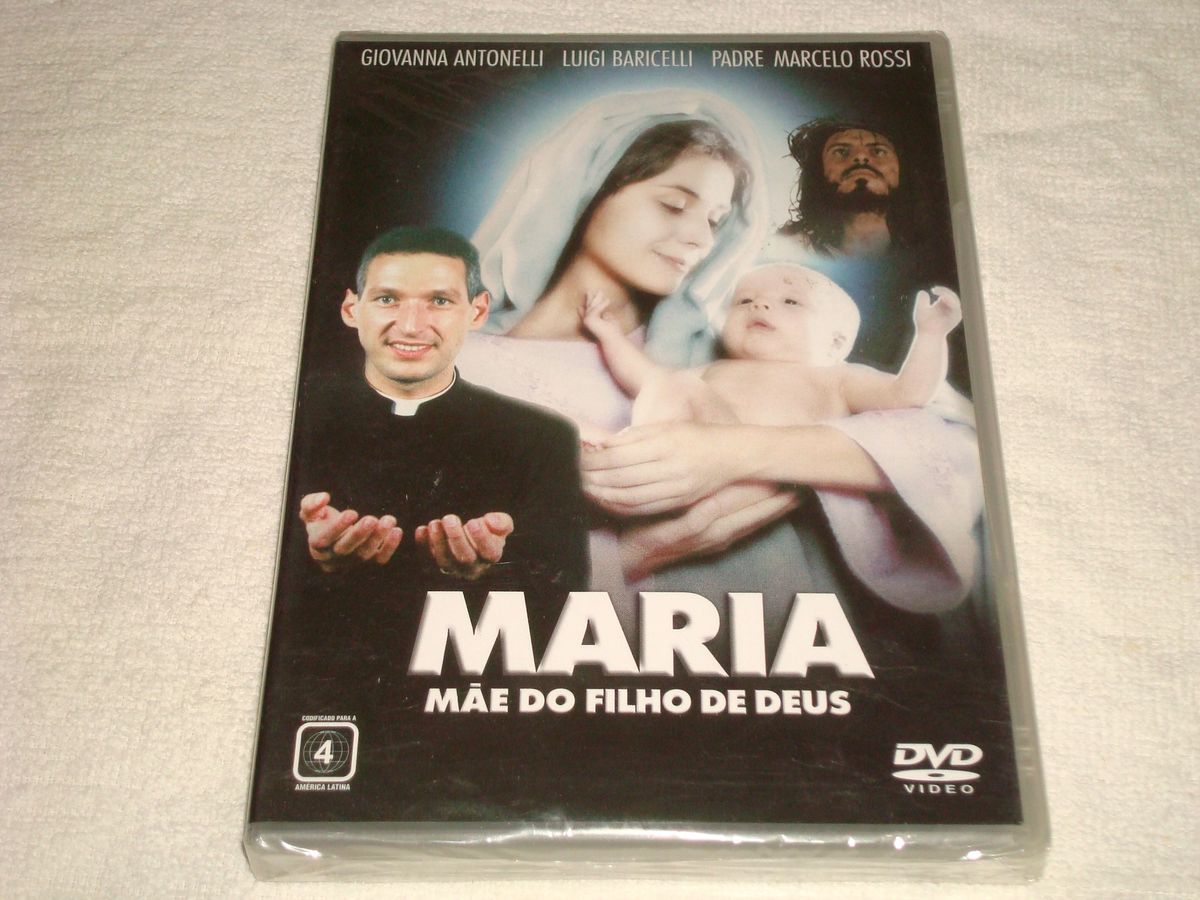 Dvd Maria Mãe do Filho de Deus Dvd Nacional e Original Novo e Lacrado ...