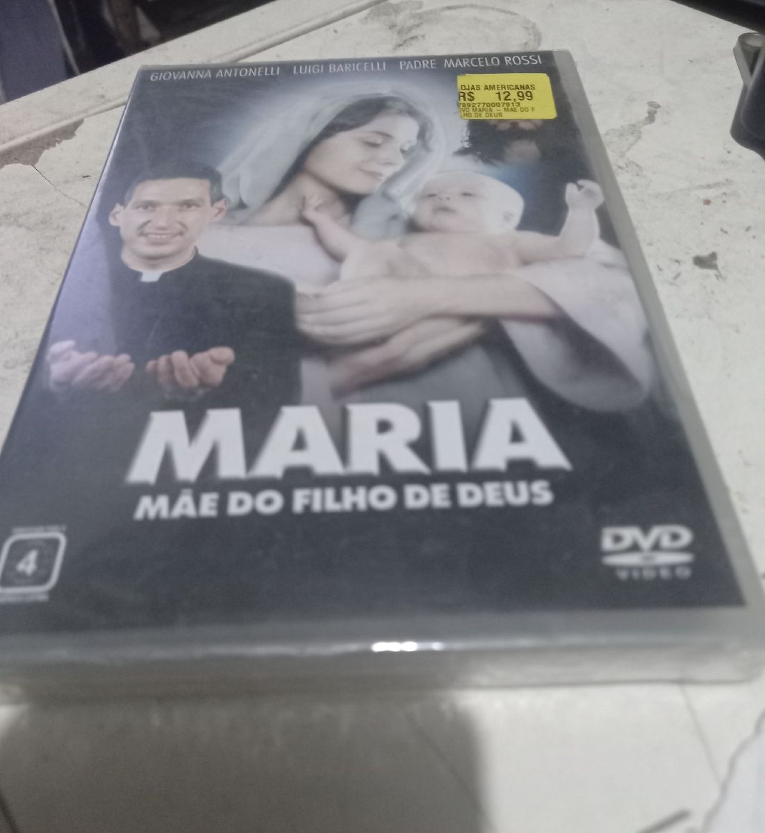Dvd Maria Mãe Do Filho De Deus Giovanna Antonelli E Padre Marcelo Rossi