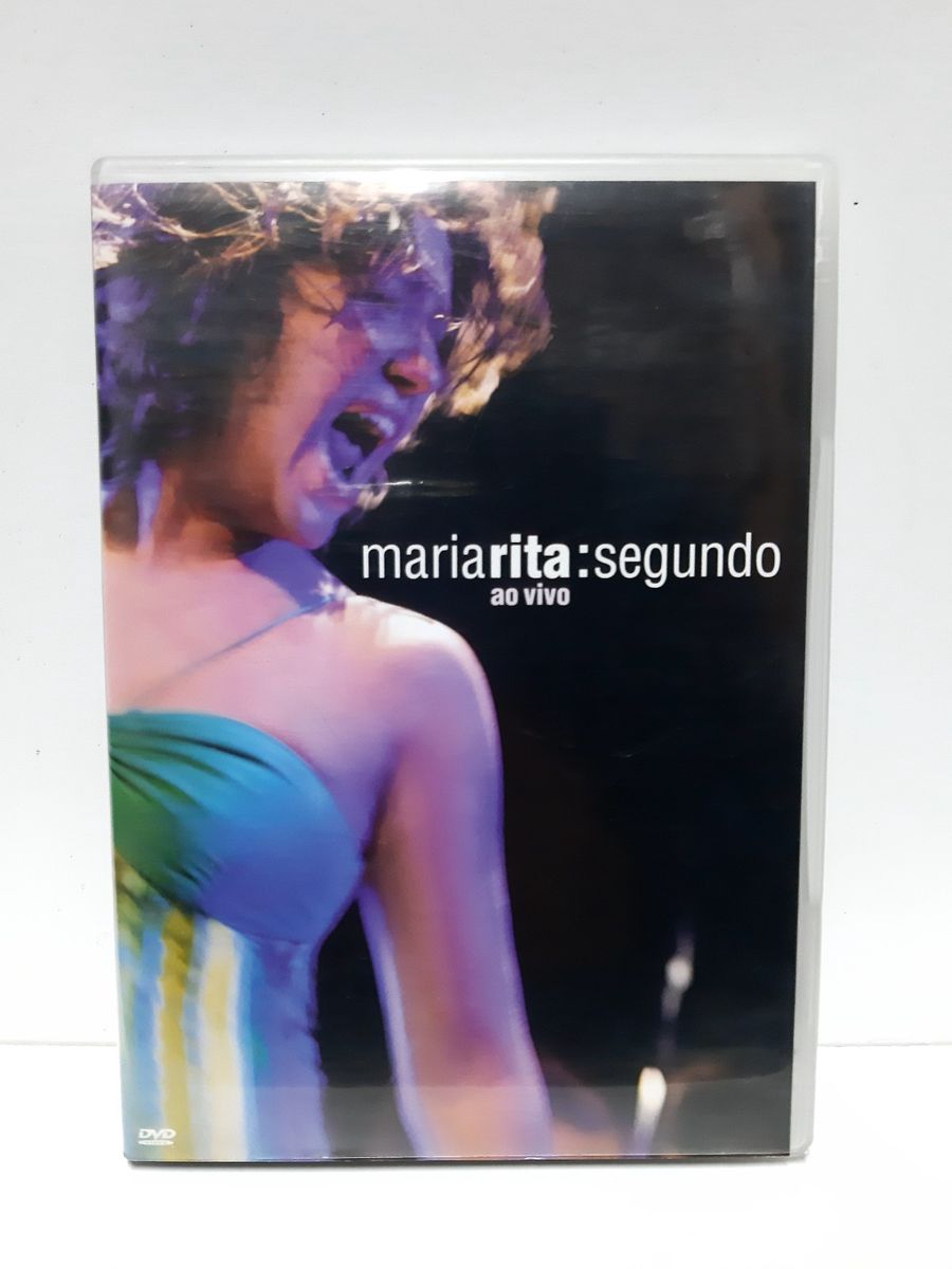 Dvd Maria Rita: Segundo Ao Vivo | Filme e Série Usado 75651811 | enjoei