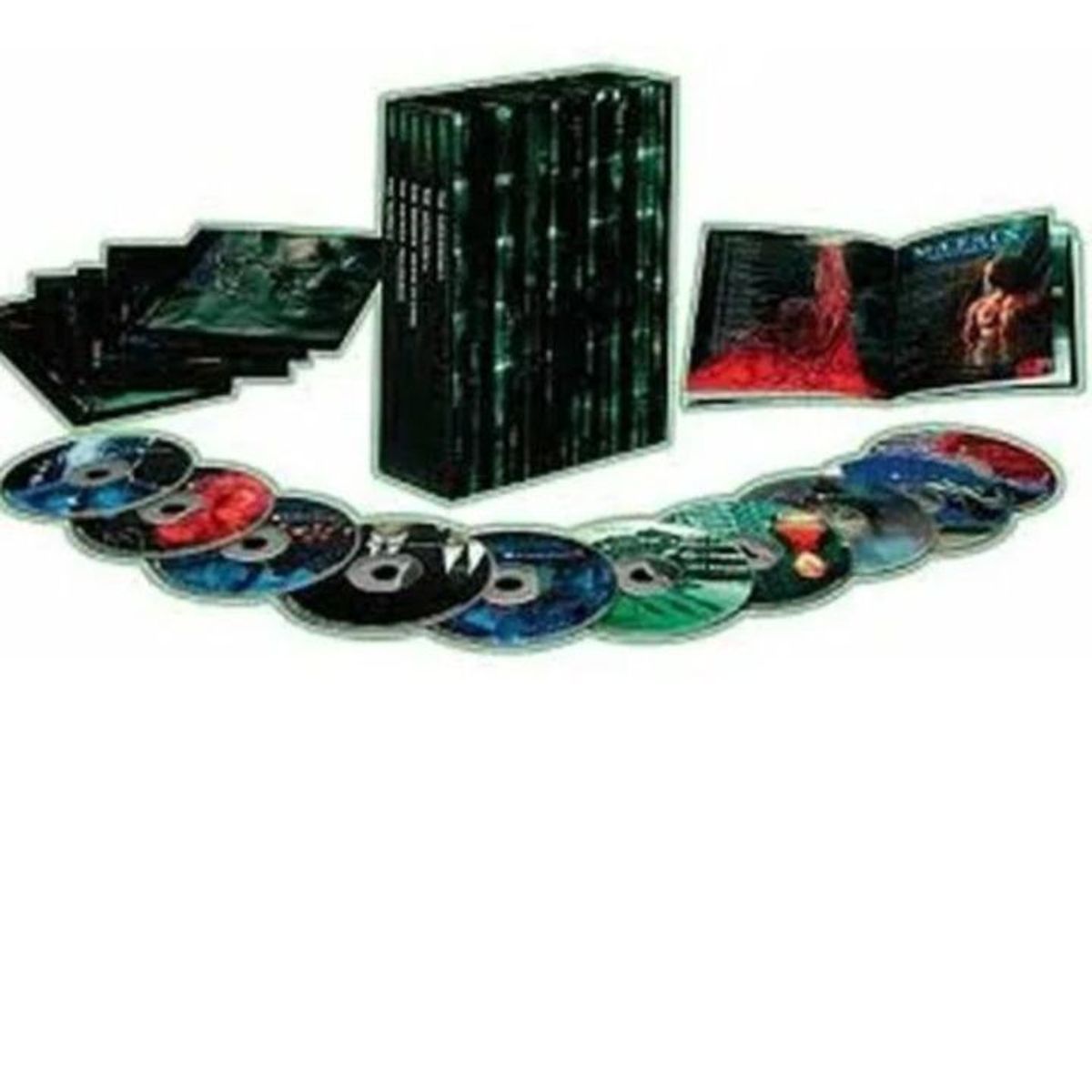 Dvd Matrix Ultimate Collection Edição Definitiva 10 Discos | Filme e ...