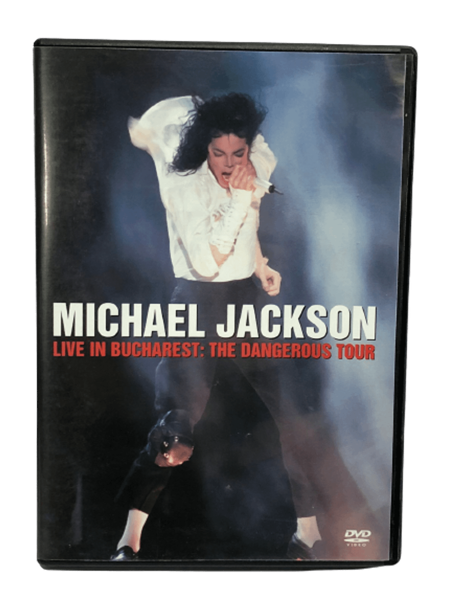 Dvd Michael Jackson Live In Bucharest The Dangerous Tour | Item de Música Dvd Usado 85369265 ...