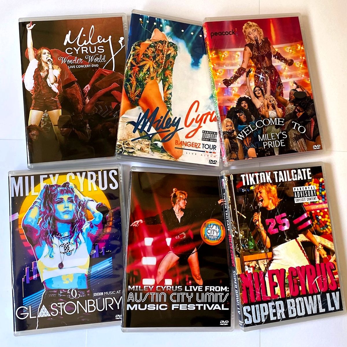 Dvd Miley Cyrus Live Glastonbury, Miley Bangerz Tour, Miley Super Bowl ...