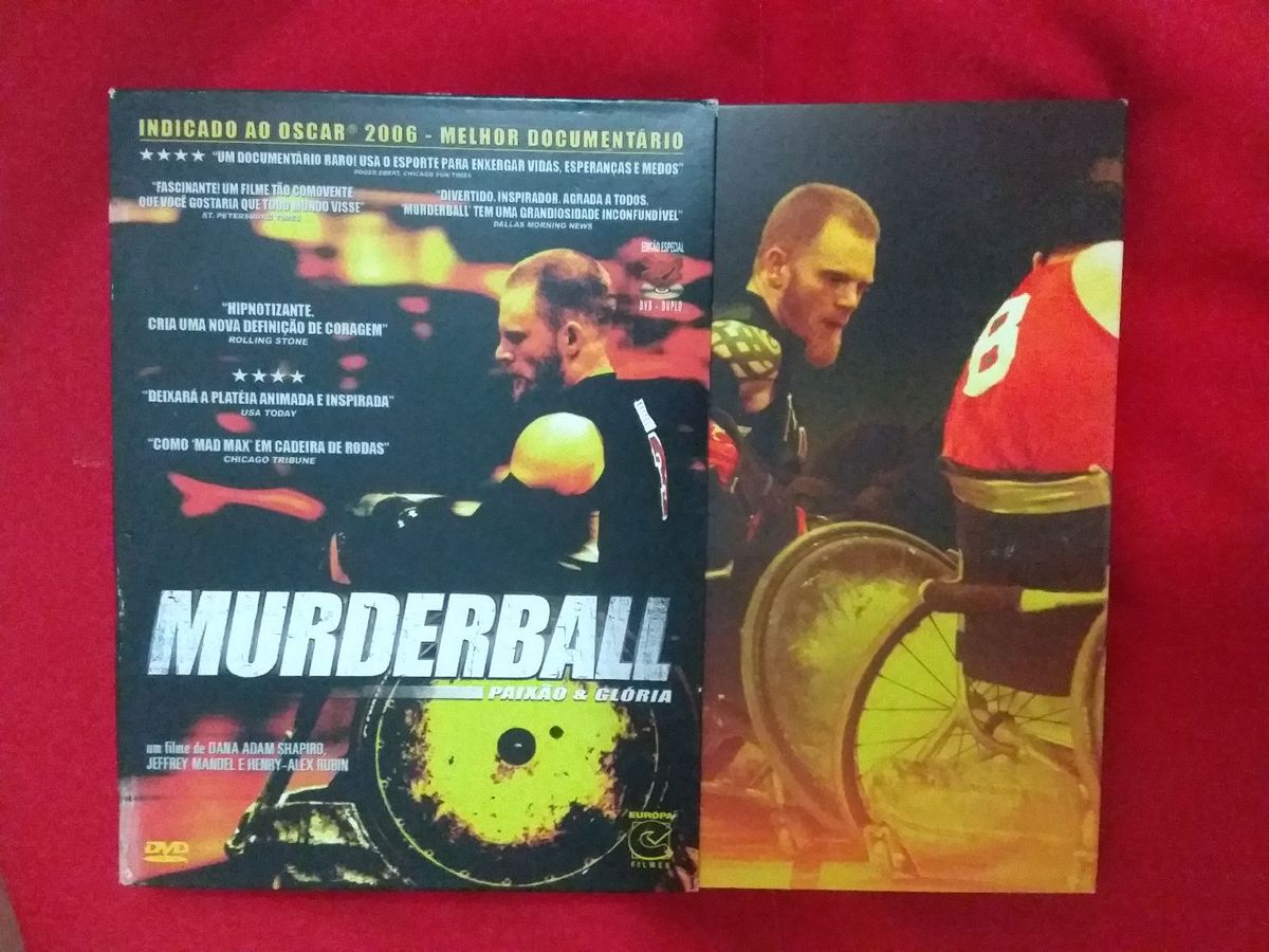 Dvd Murderball Duplo Enluvado | Filme e Série Dvd Usado 63178031 | enjoei